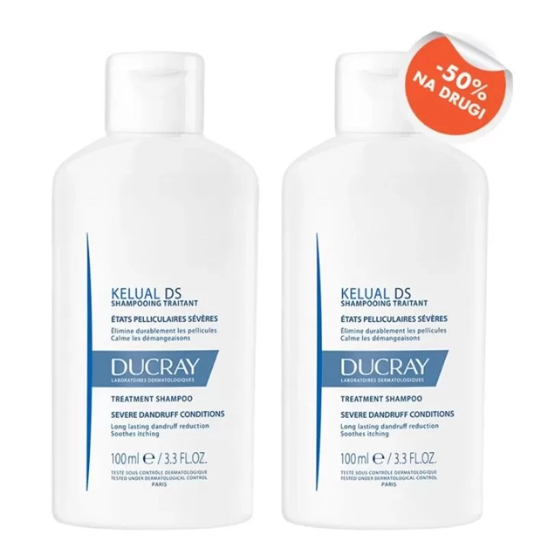 Ducray kelual ds sampon 100 ml duo pack 50% popusta na drugi protiv peruti