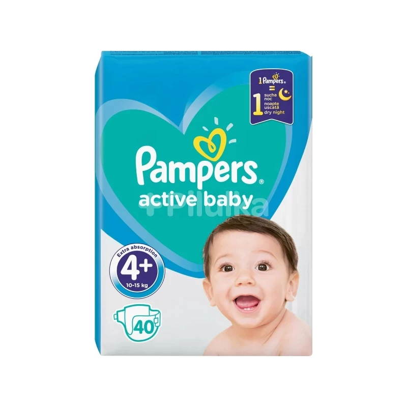 PAMPERS PELENE AB VPM 4+ MAXI+ 40X PAKET