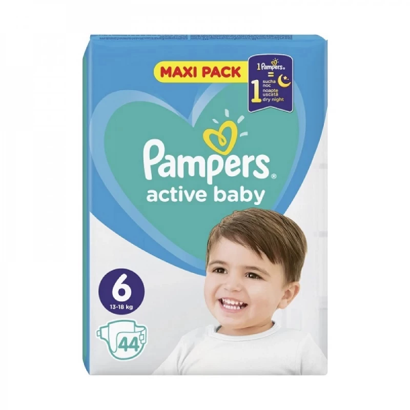 PAMPERS PELENE AB VPP 6 LARGE 44X PAKET