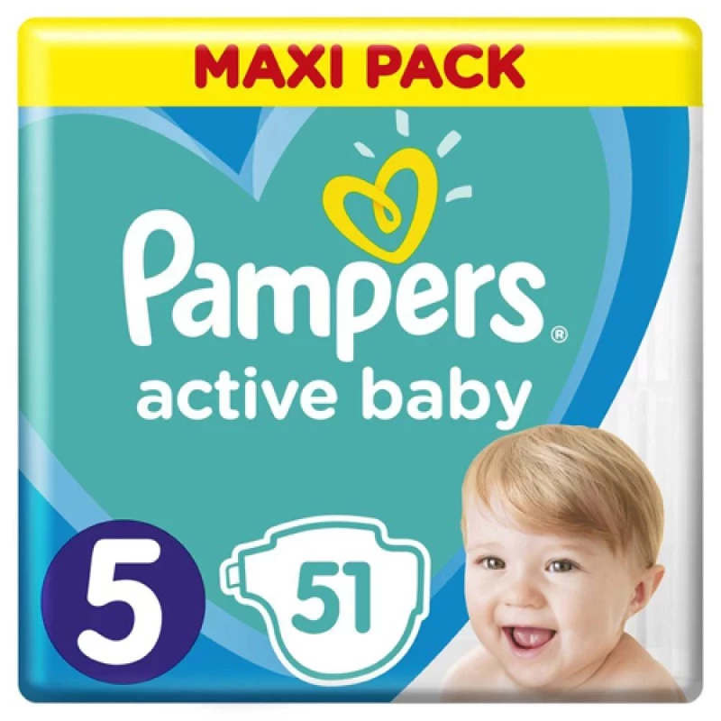 PAMPERS PELENE AB VPP 5 JUNIOR 51X PAKET