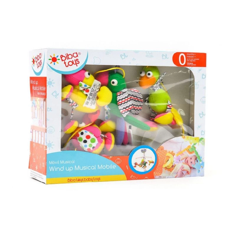 Biba toys igracka muzicka vrteska pticice