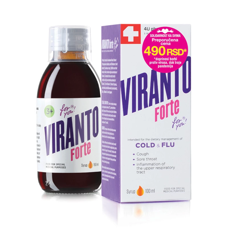 Viranto forte sirup 100ml solidar