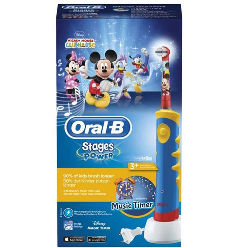 Oral b elektricna cetkica mickey mouse 3g+