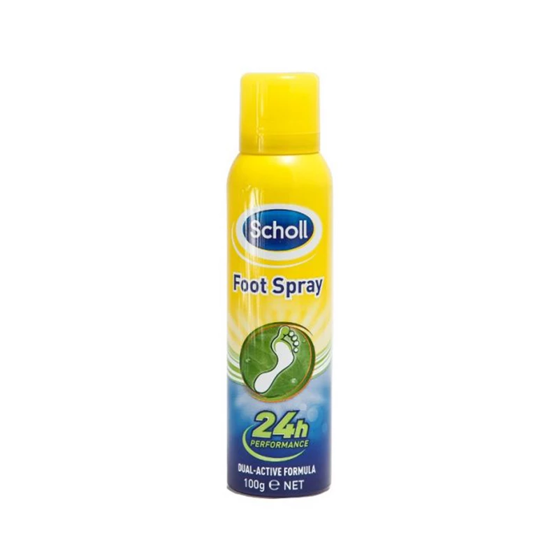 SCHOLL DEO SPREJ ZA STOPALA DUAL ACTIVE 150ML (ZELENI)