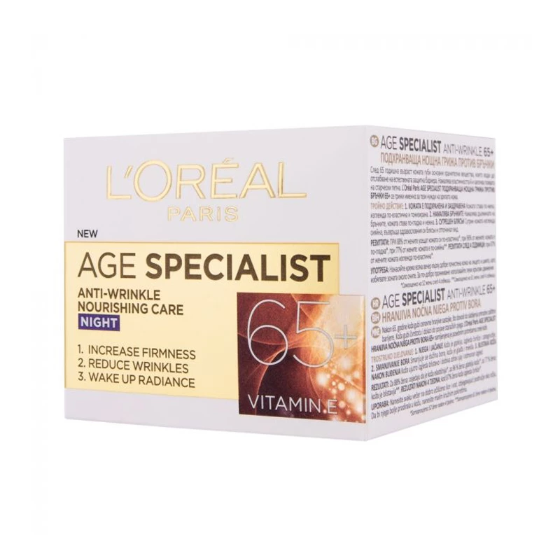 LOREAL AGE SPECIALIST 65+ KREMA NOC 50ML