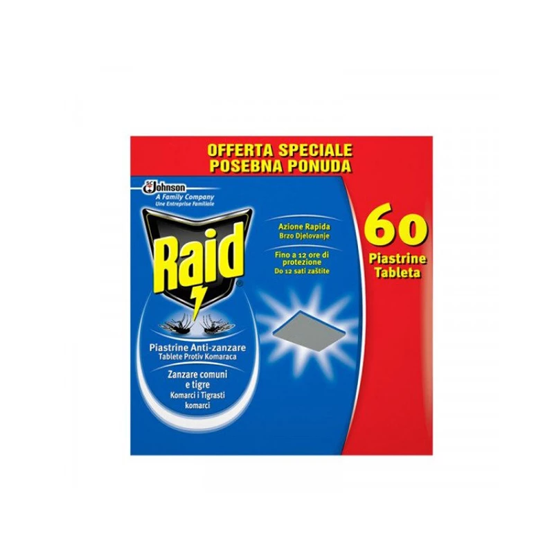 RAID TABLETE ZA APARAT 60X