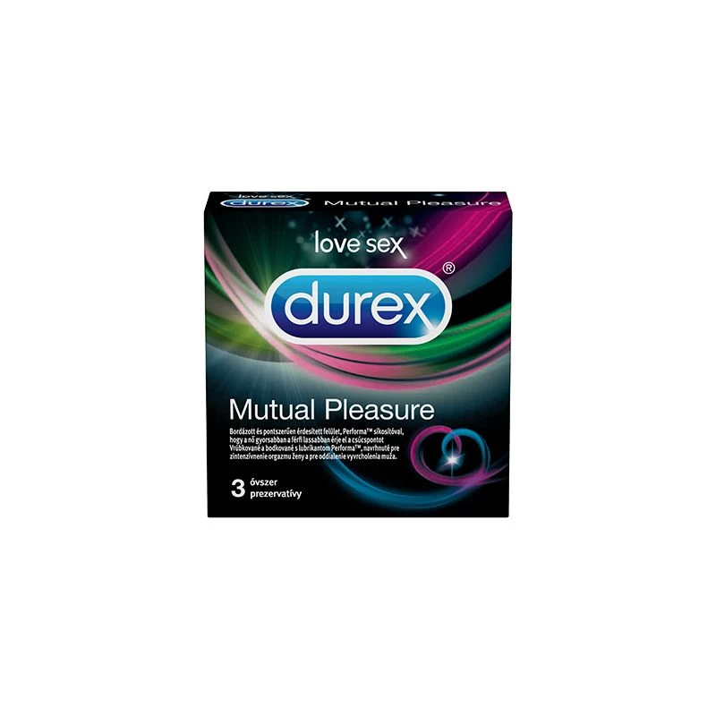 DUREX PREZERVATI MUTUAL PLEASURE 3X