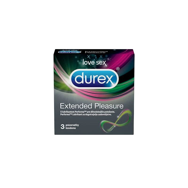 DUREX PREZERVATI EXTENDED PLEASURE 3X