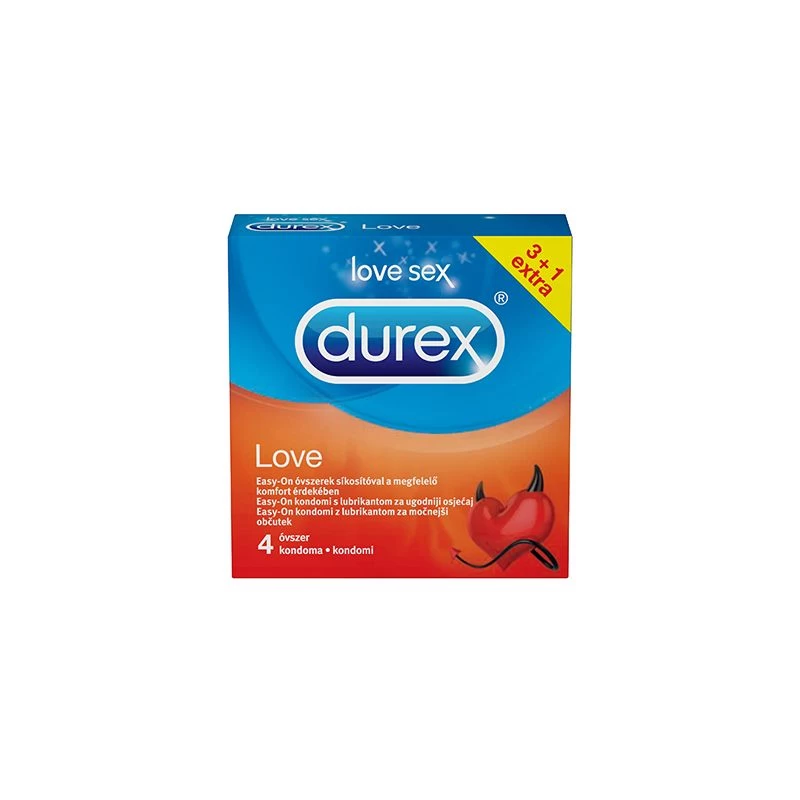 DUREX PREZERVATI LOVE 4X