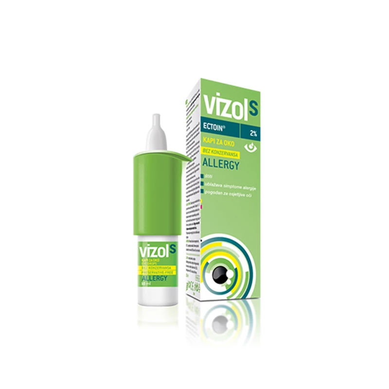 VIZOL S ALERGY KAPI ZA OCI 2% 10ML