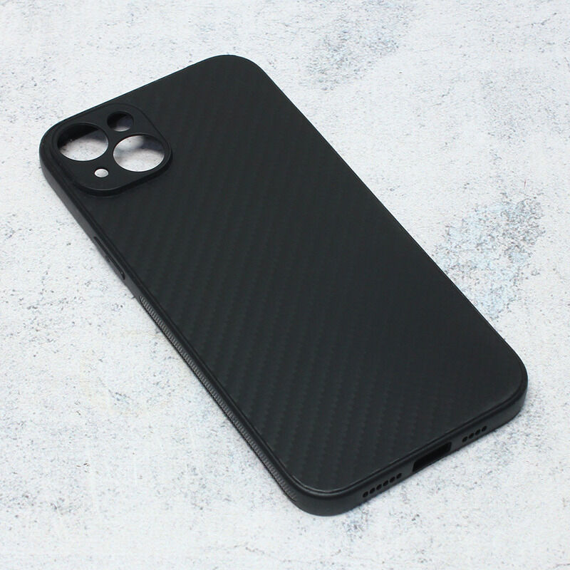 Maskica Carbon fiber za iPhone 14 Plus 6.7 crna