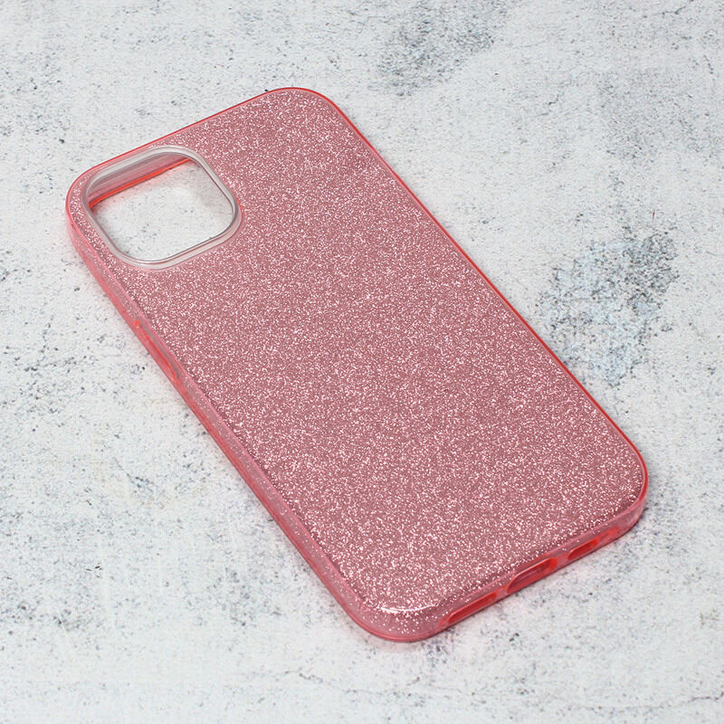 Maskica Crystal Dust za iPhone 14 6.1 roze