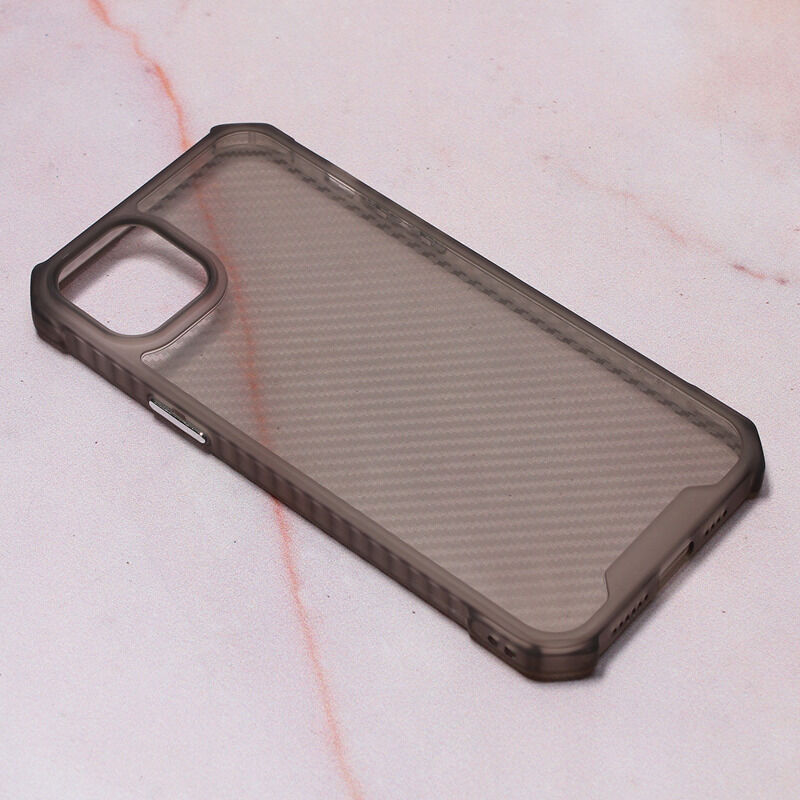 Maskica Carbon Crystal za iPhone 14 Plus 6.7 crna