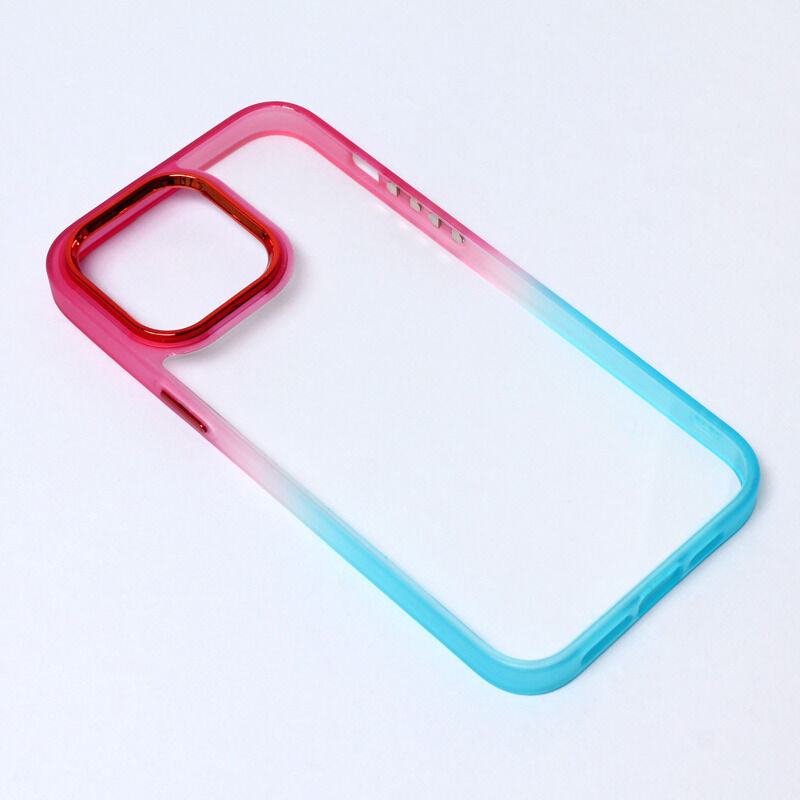 Maskica Colorful Acrylic za iPhone 14 Pro Max 6.7 pink