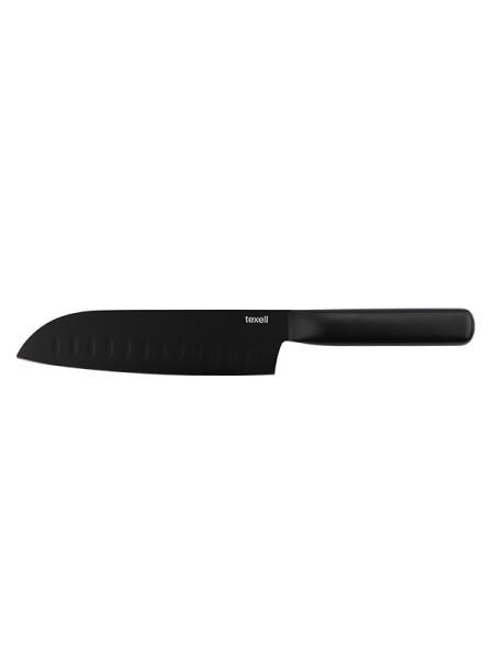 Texell nož santoku black line TNB-SN368