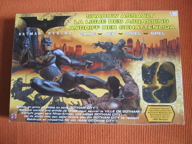 Batman Begins - Shadow Assault - Mattel igra