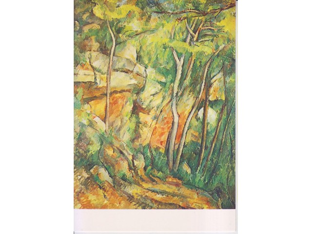 SEZAN /CEZANNE (1839-1906) Dans le parc de Chateau Noir