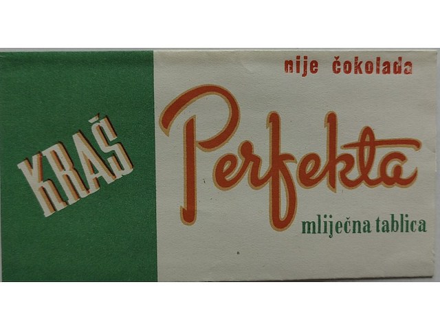 Kras mlijecna tablica Perfekta