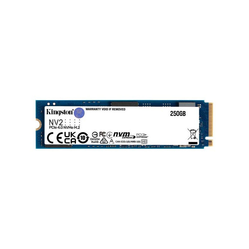 SSD M.2 NVME 250GB Kingston SNV2S/250G 3500MBs/2100MBs