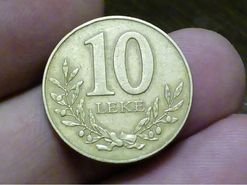 Albanija, 10 leke 1996