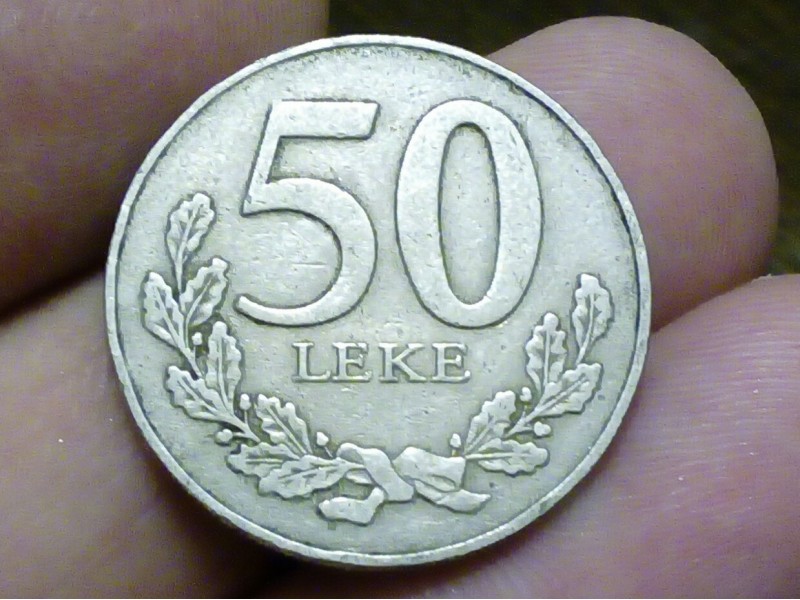 Albanija, 50 leke 1996