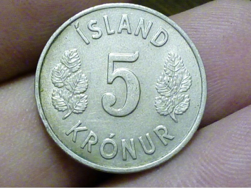 Island, 5 kruna 1970