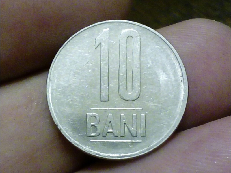 Rumunija, 10 bani 2011