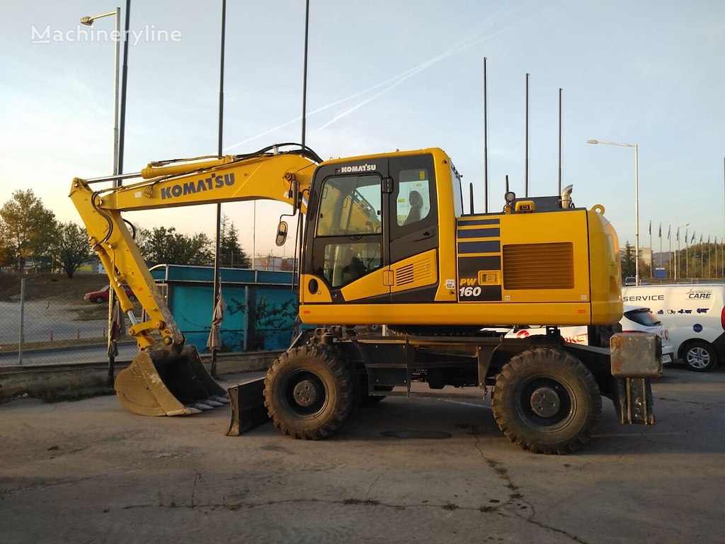 Komatsu PW160 bager točkaš