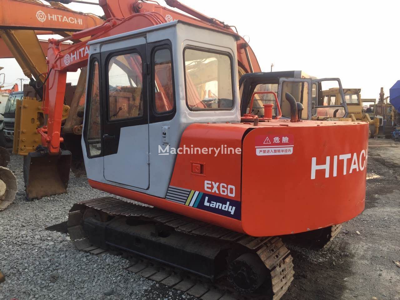 Hitachi EX60-1, EX100-1 bager guseničar