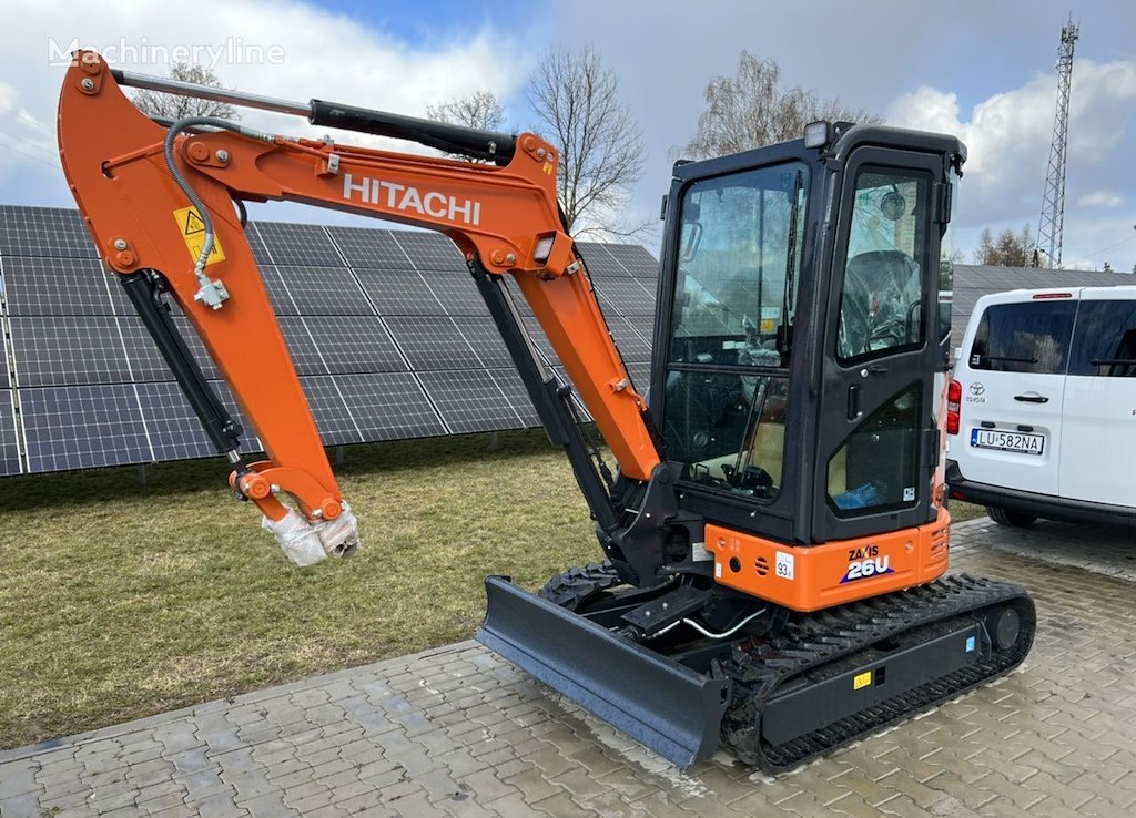 Hitachi ZX26-6 mini bager