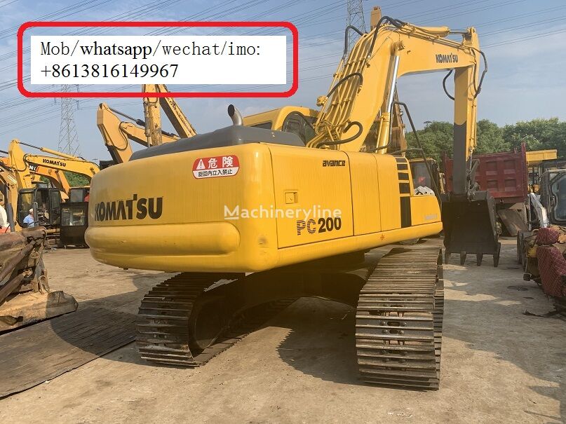 Komatsu PC200 bager guseničar