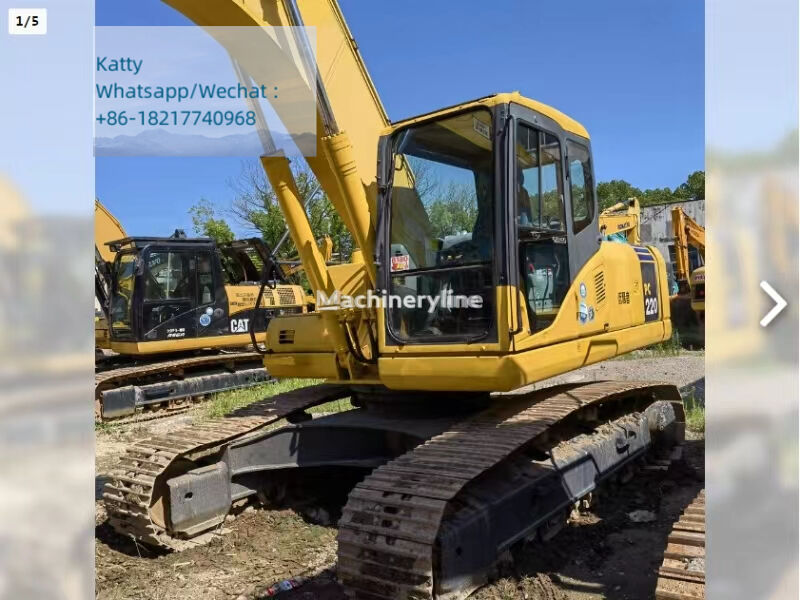 Komatsu PC220-7 bager guseničar