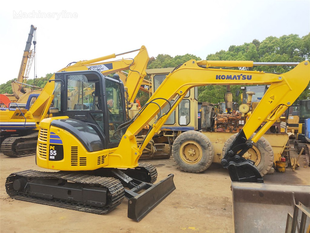 Komatsu PC55MR mini bager