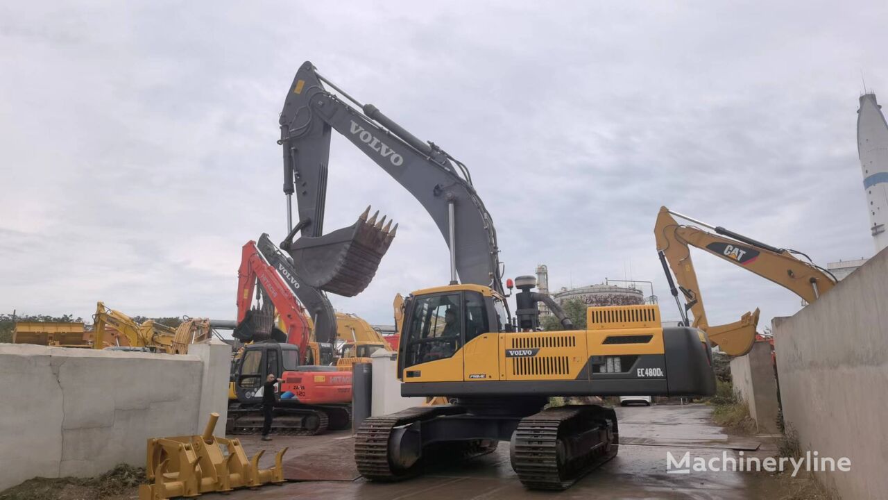 Volvo EC480DL bager guseničar