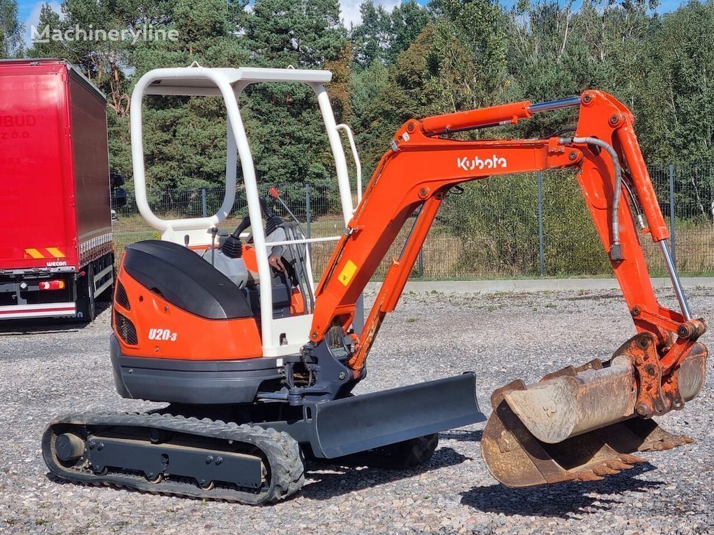 Kubota U20 mini bager