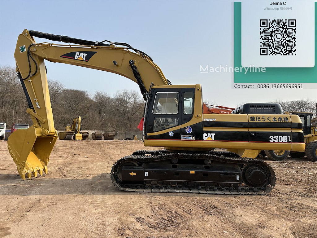 Caterpillar 330BL bager guseničar