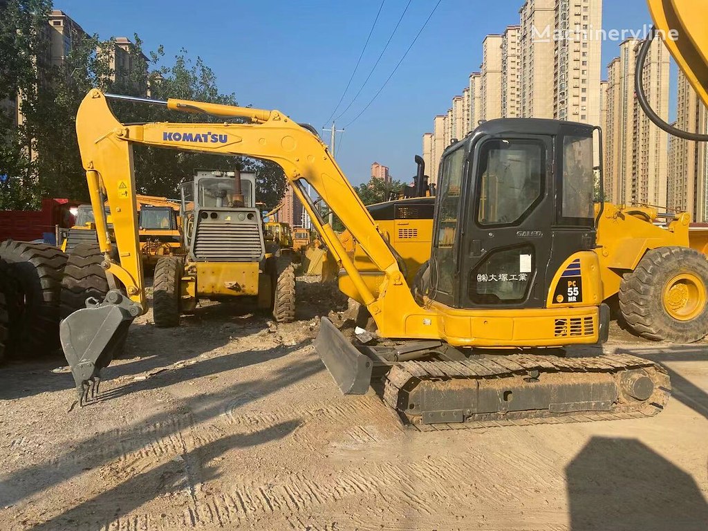 Komatsu PC55MR mini bager