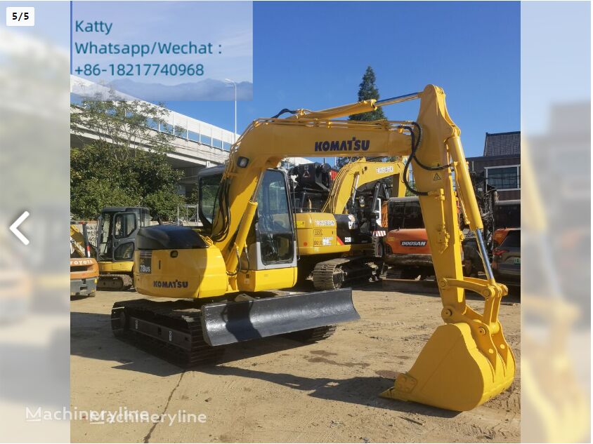 Komatsu PC78US bager guseničar