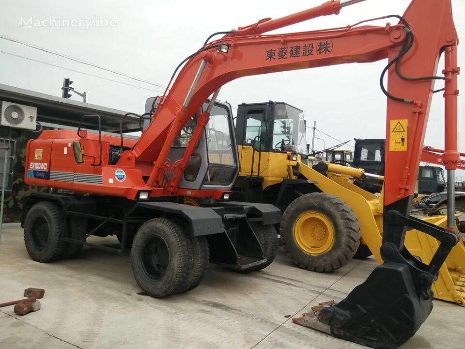 Hitachi EX100WD bager točkaš
