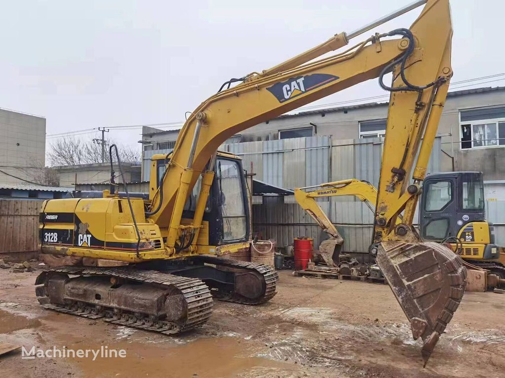 Caterpillar 312B， 12 ton tracked excavator bager guseničar