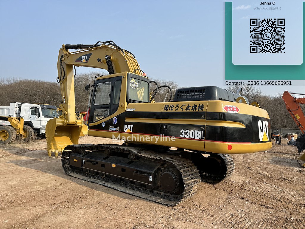 Caterpillar 330BL bager guseničar