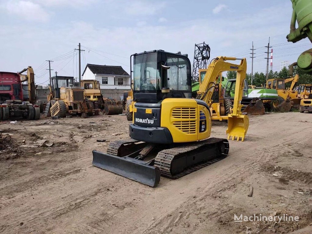 Komatsu PC55 mini bager