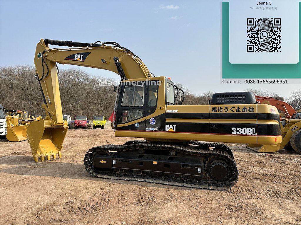 Caterpillar 330BL bager guseničar