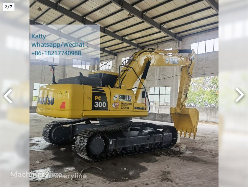 Komatsu PC300-7 bager guseničar