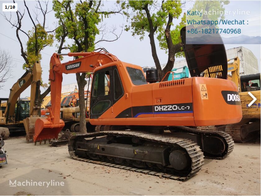 Doosan DH220LC-7 bager guseničar