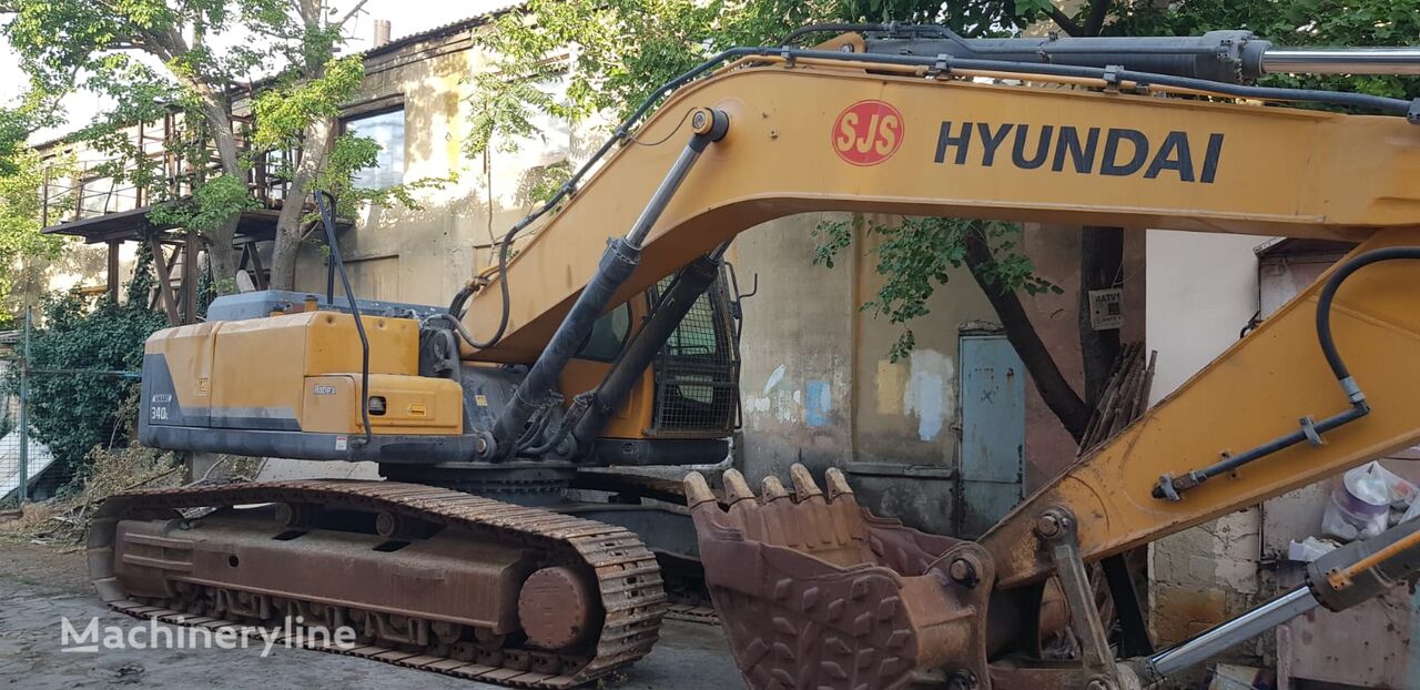 Hyundai R340L bager guseničar