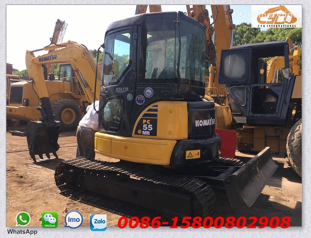 Komatsu PC55 mini bager