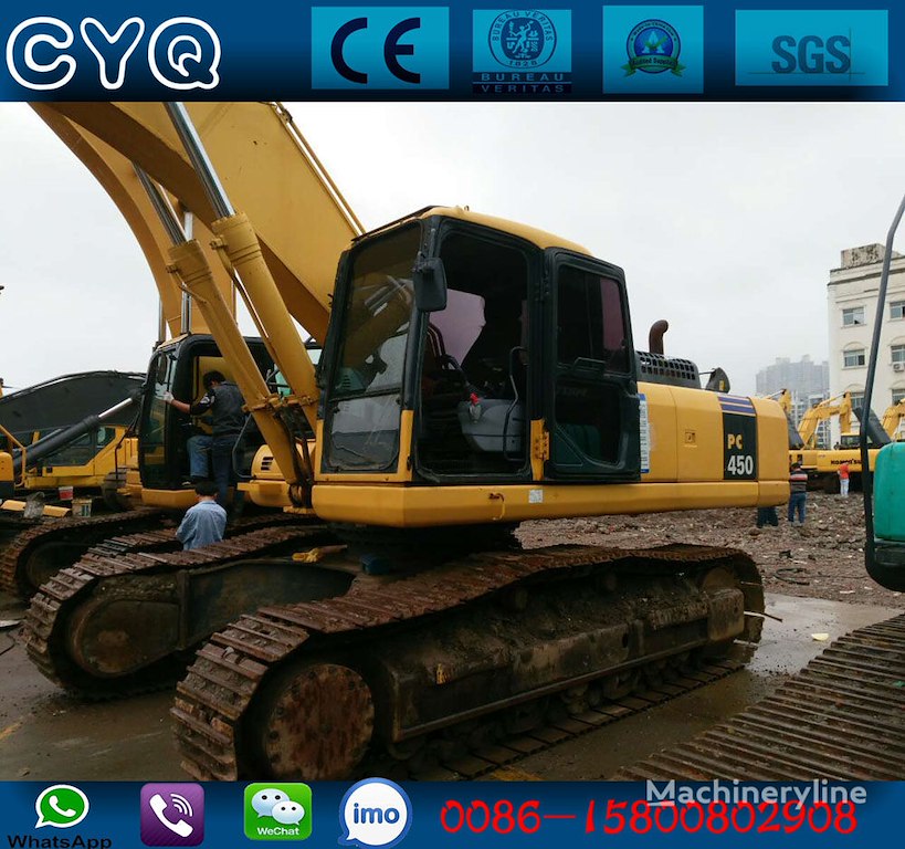 Komatsu PC450 bager guseničar