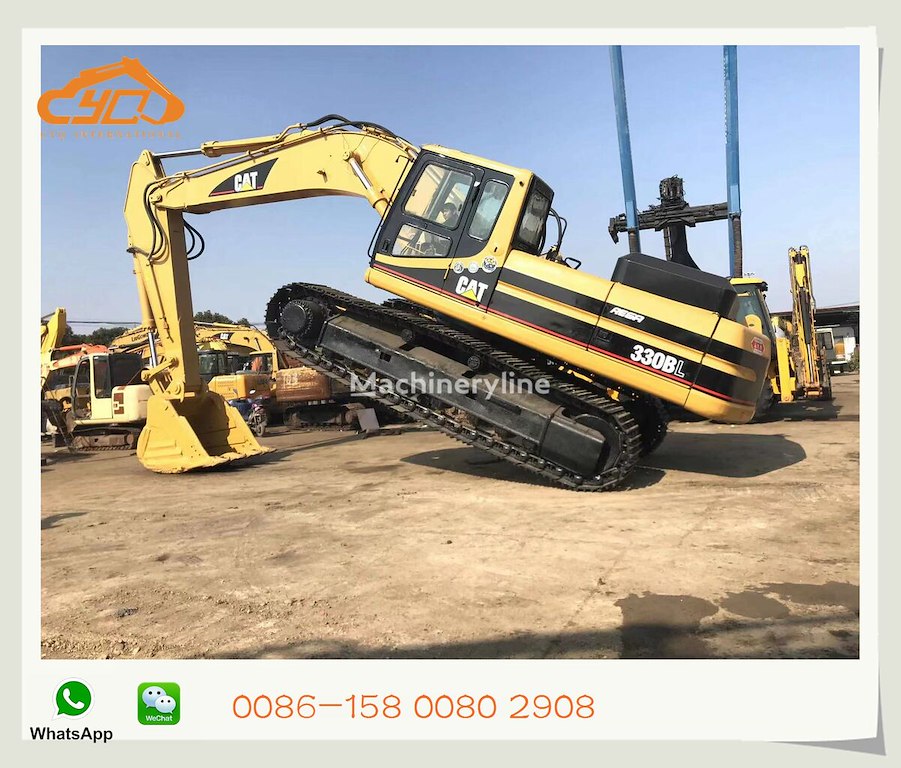 Caterpillar 330BL bager guseničar