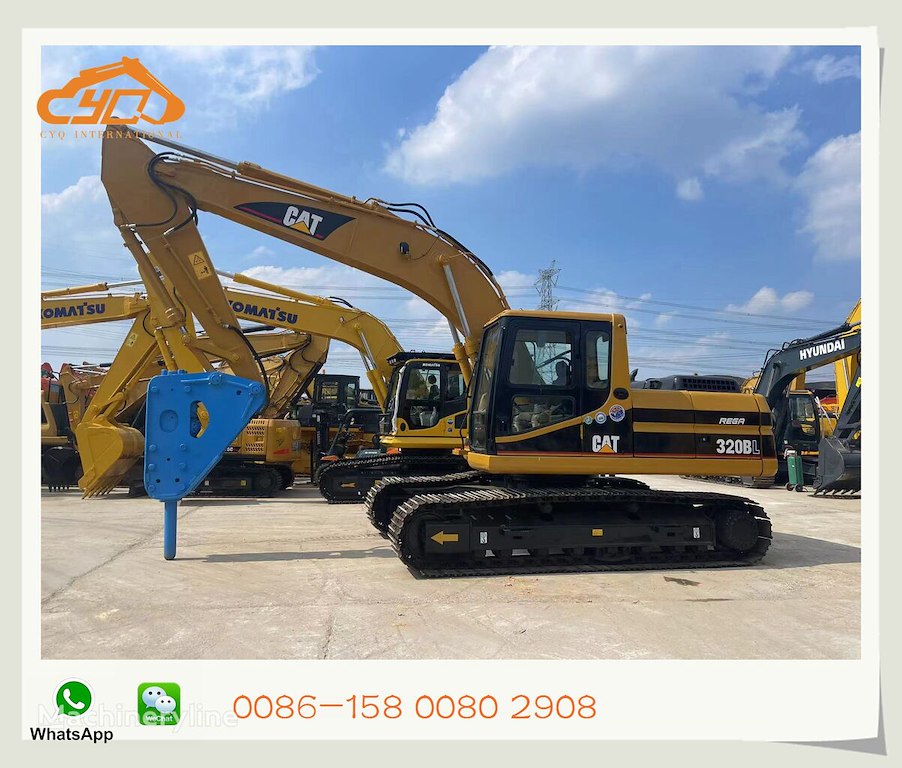 Caterpillar 320BL bager guseničar